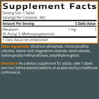 melatonin tablets for improved sleep quality