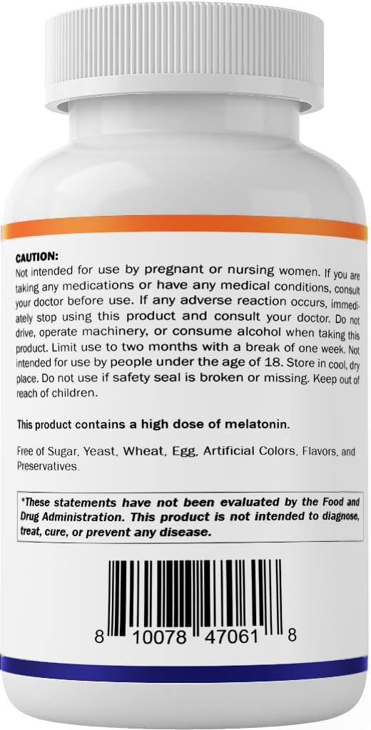 Melatonin tablets for joint support