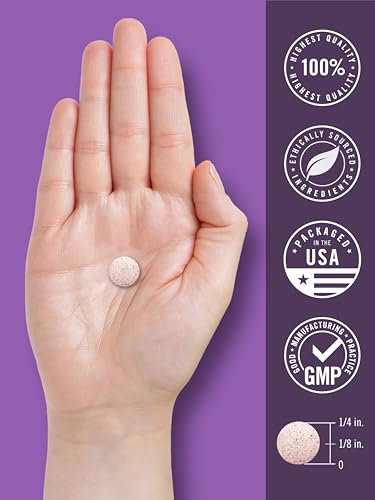 Melatonin tablets for nighttime routine