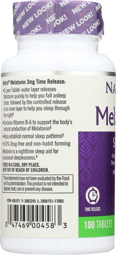 melatonin tablets for restful nights