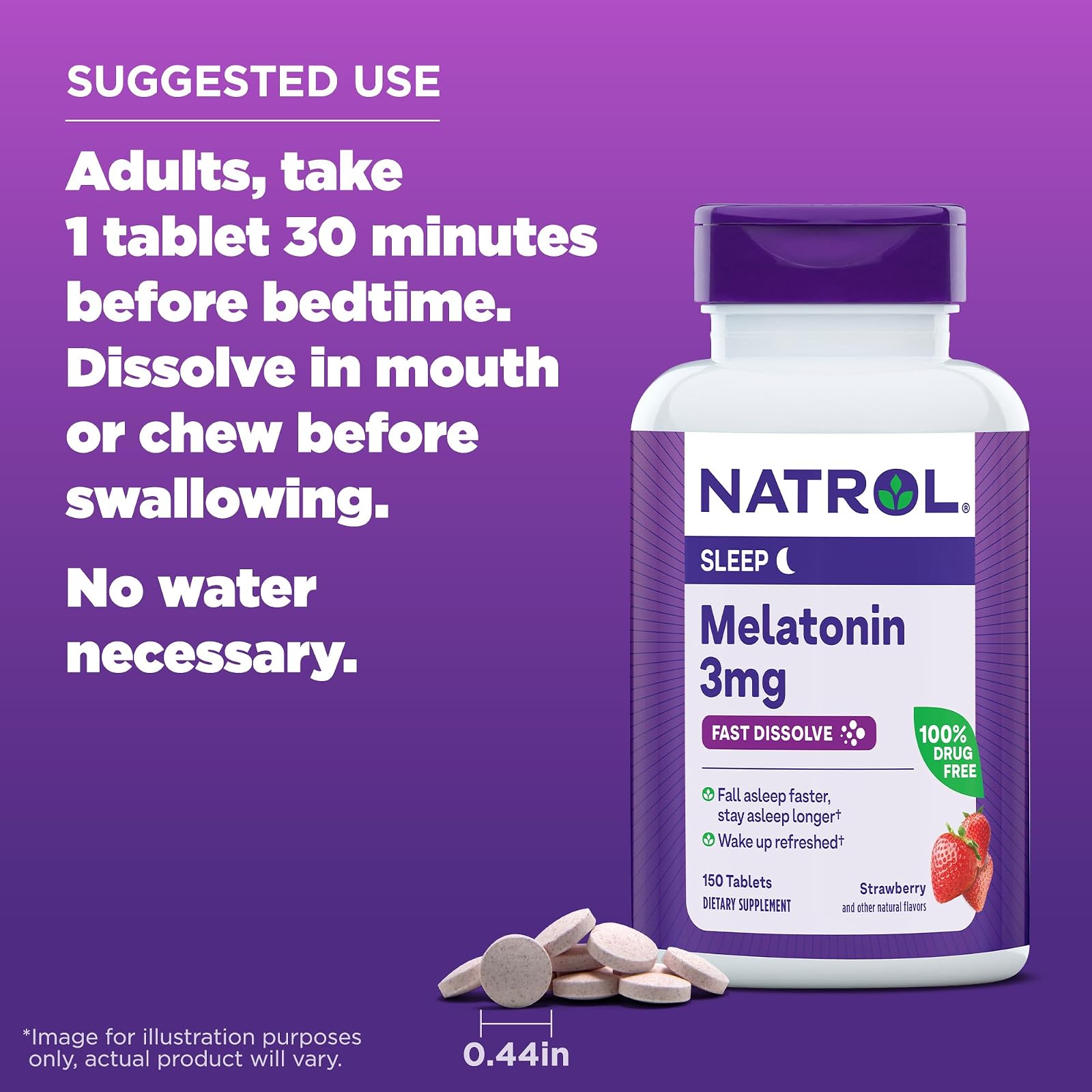 melatonin tablets for restful nights