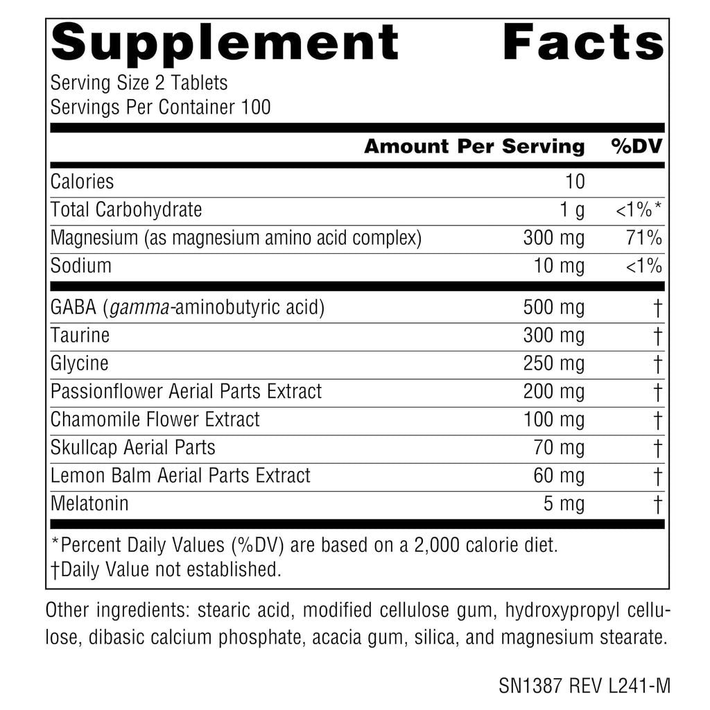melatonin tablets for restful nights
