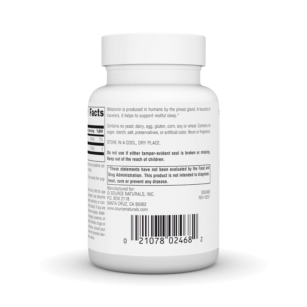 melatonin tablets for restful nights
