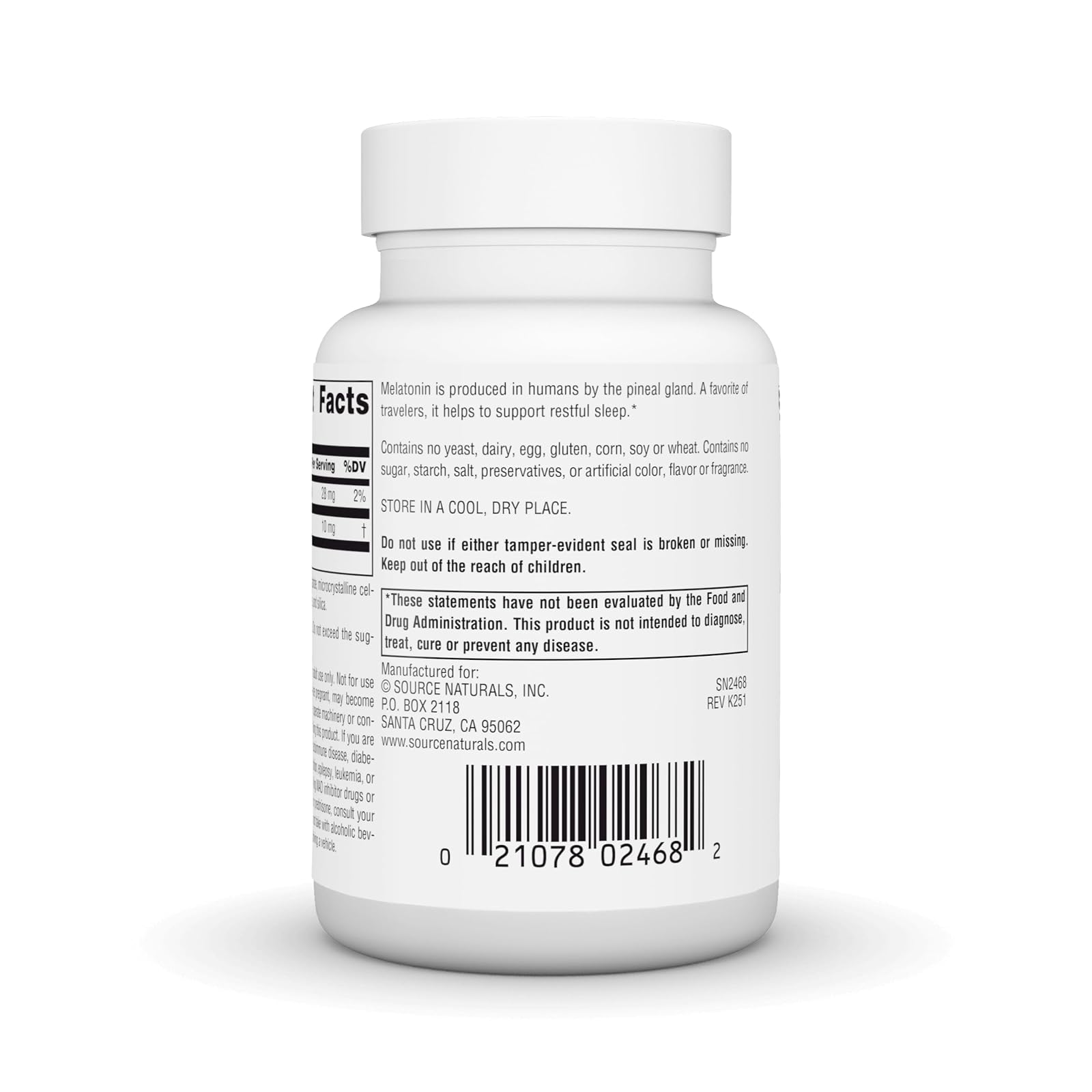 melatonin tablets for restful nights
