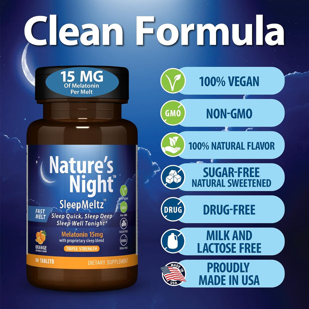 melatonin tablets for restful nights