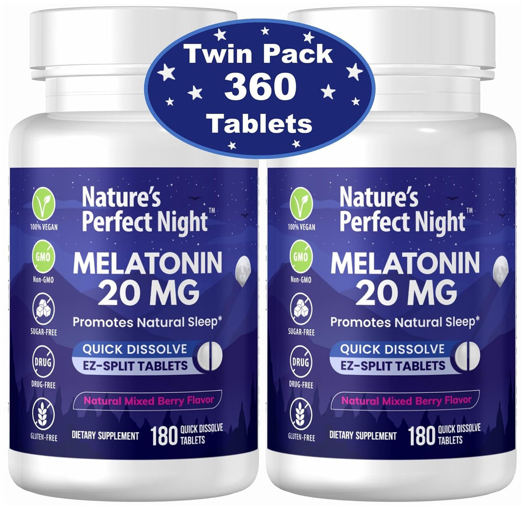 melatonin tablets for restful sleep