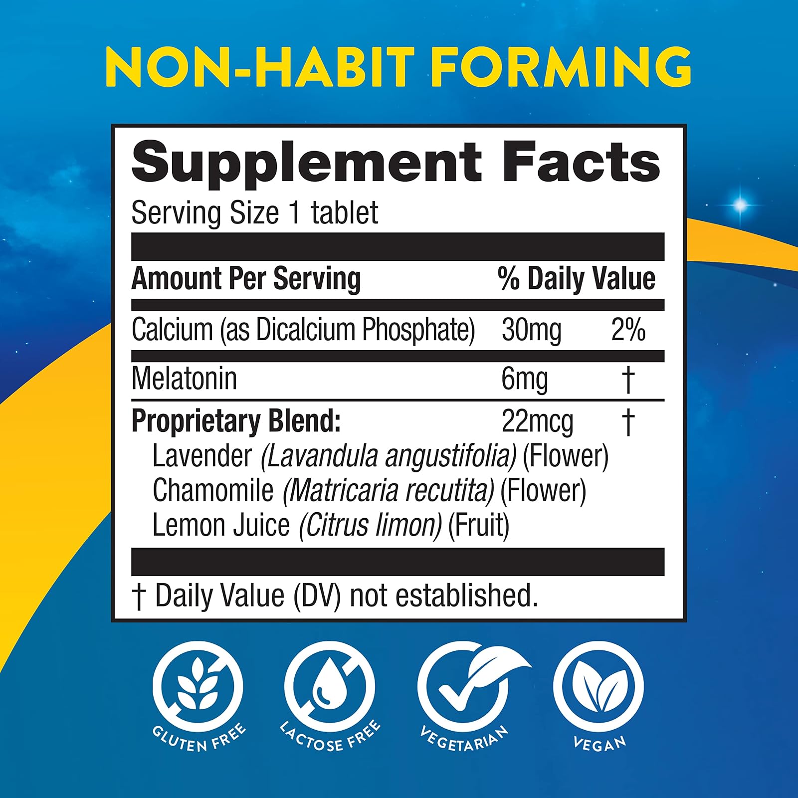 melatonin tablets for sleep support