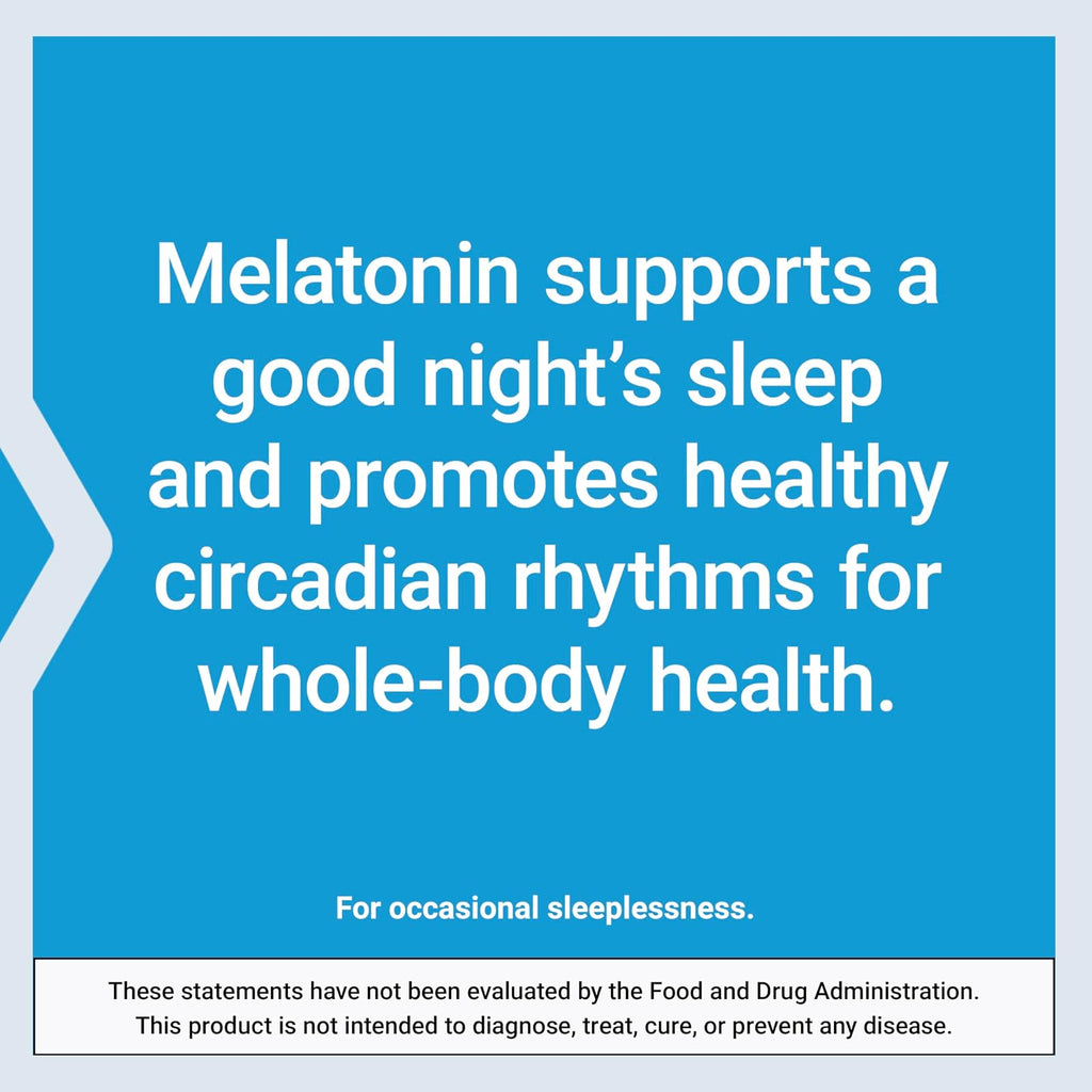melatonin tablets for sleep support