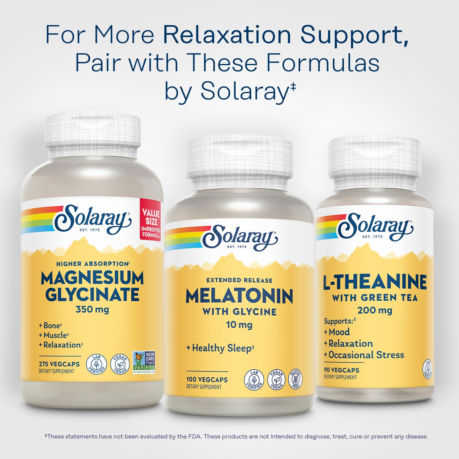 melatonin VegCaps for nightly calm