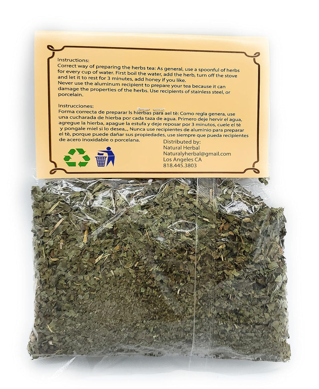 Melisa herbal tea for relaxation