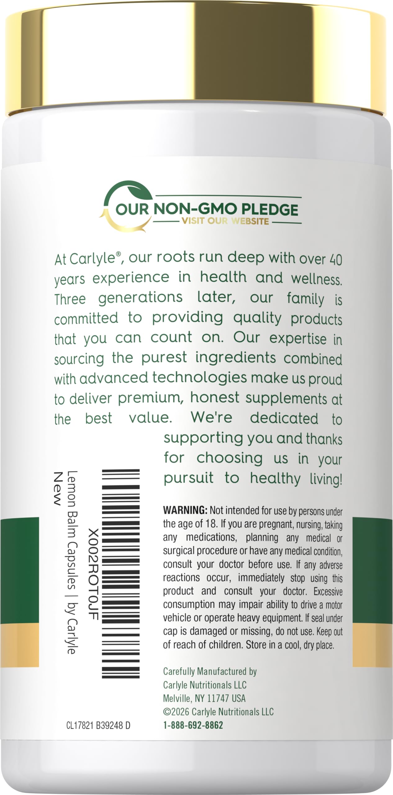 Melissa leaf blended vitamin benefits