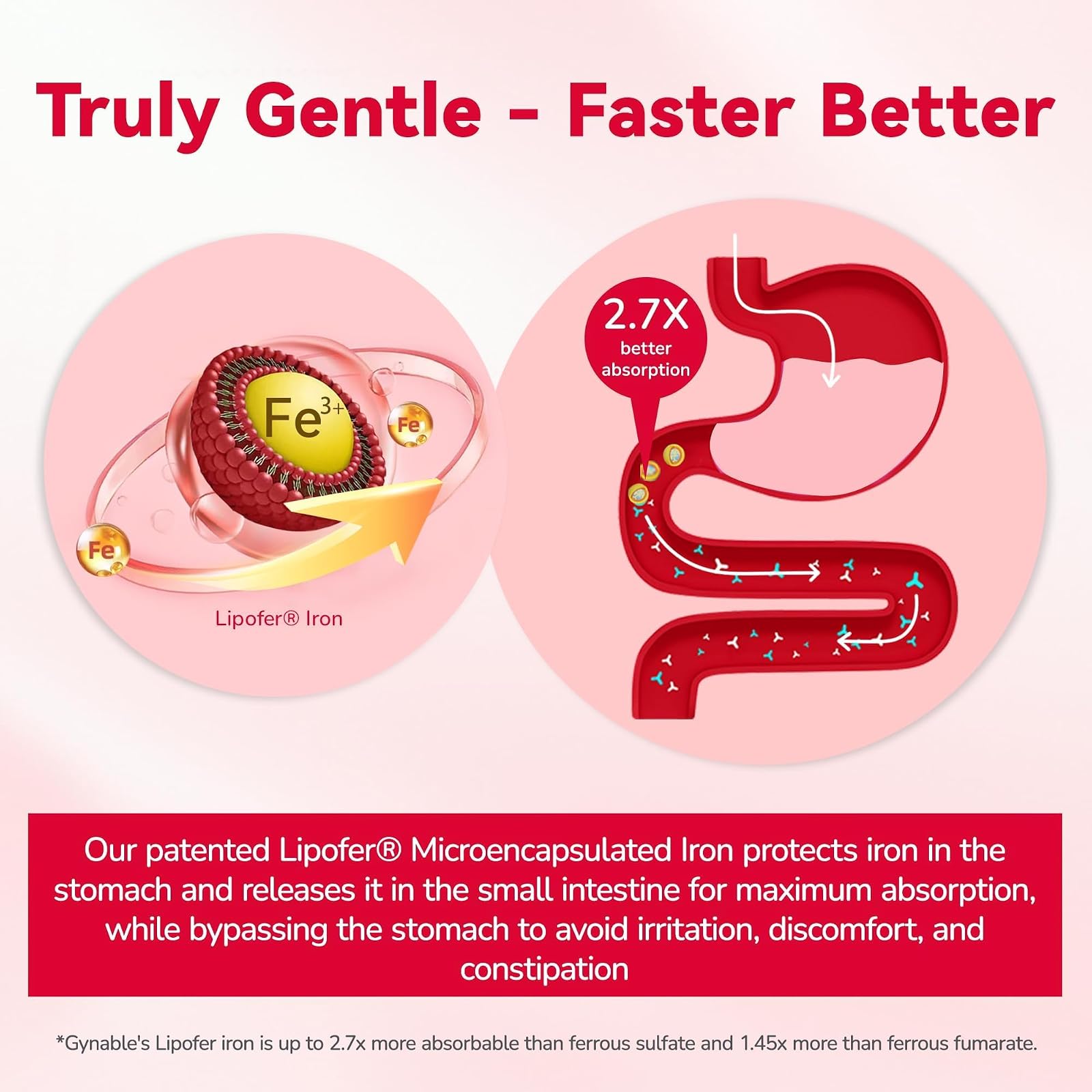 melt-in-mouth iron for sensitive stomachs