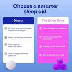 Meltaway mints for quick sleep relief