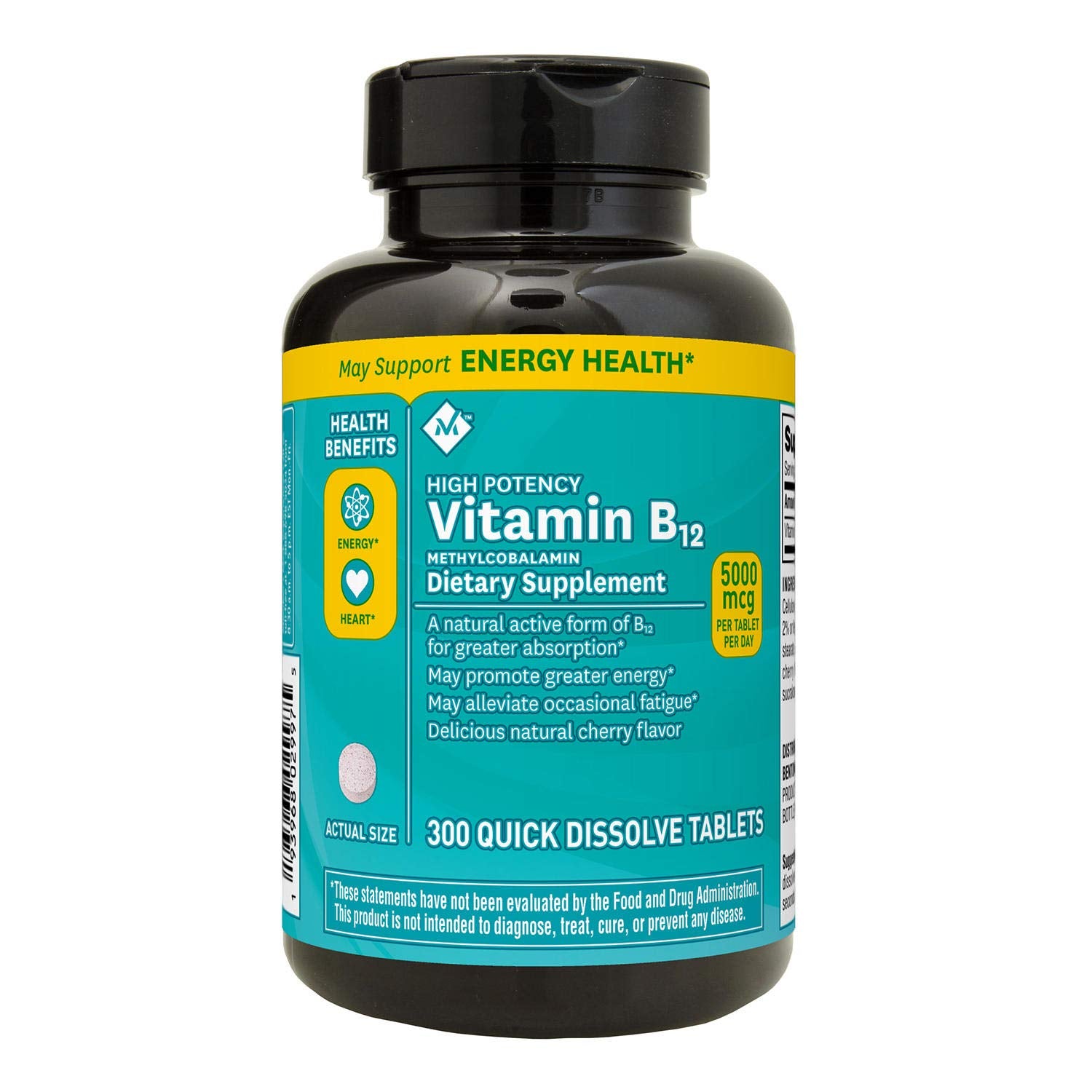 Member Mark vitamin B12 methylcobalamin tablets