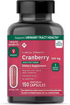 Member's Mark cranberry supplement capsules
