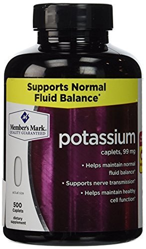 Member's Mark potassium supplement benefits