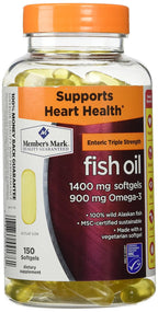 Members Mark fish oil softgels