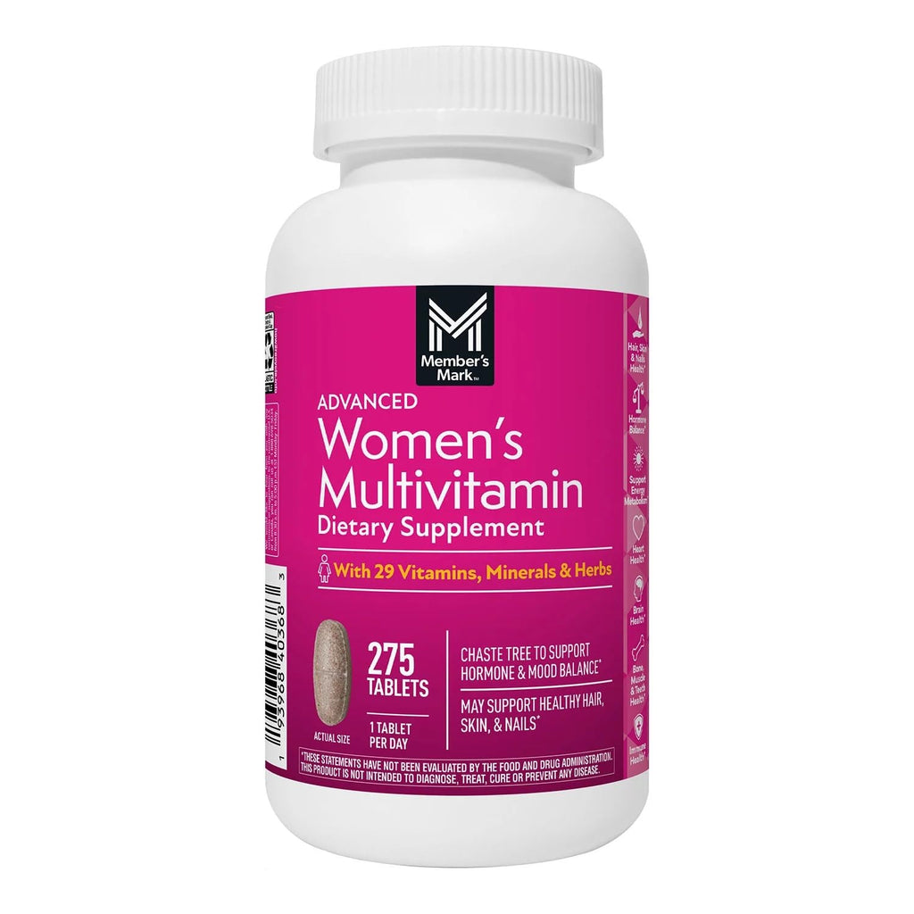 Members Mark multivitamins for women