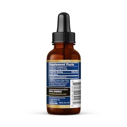memory aid herbal liquid extract