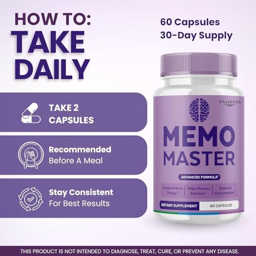 memory and focus booster dietary supplement