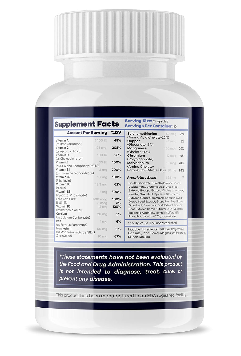 memory and focus enhancement capsules