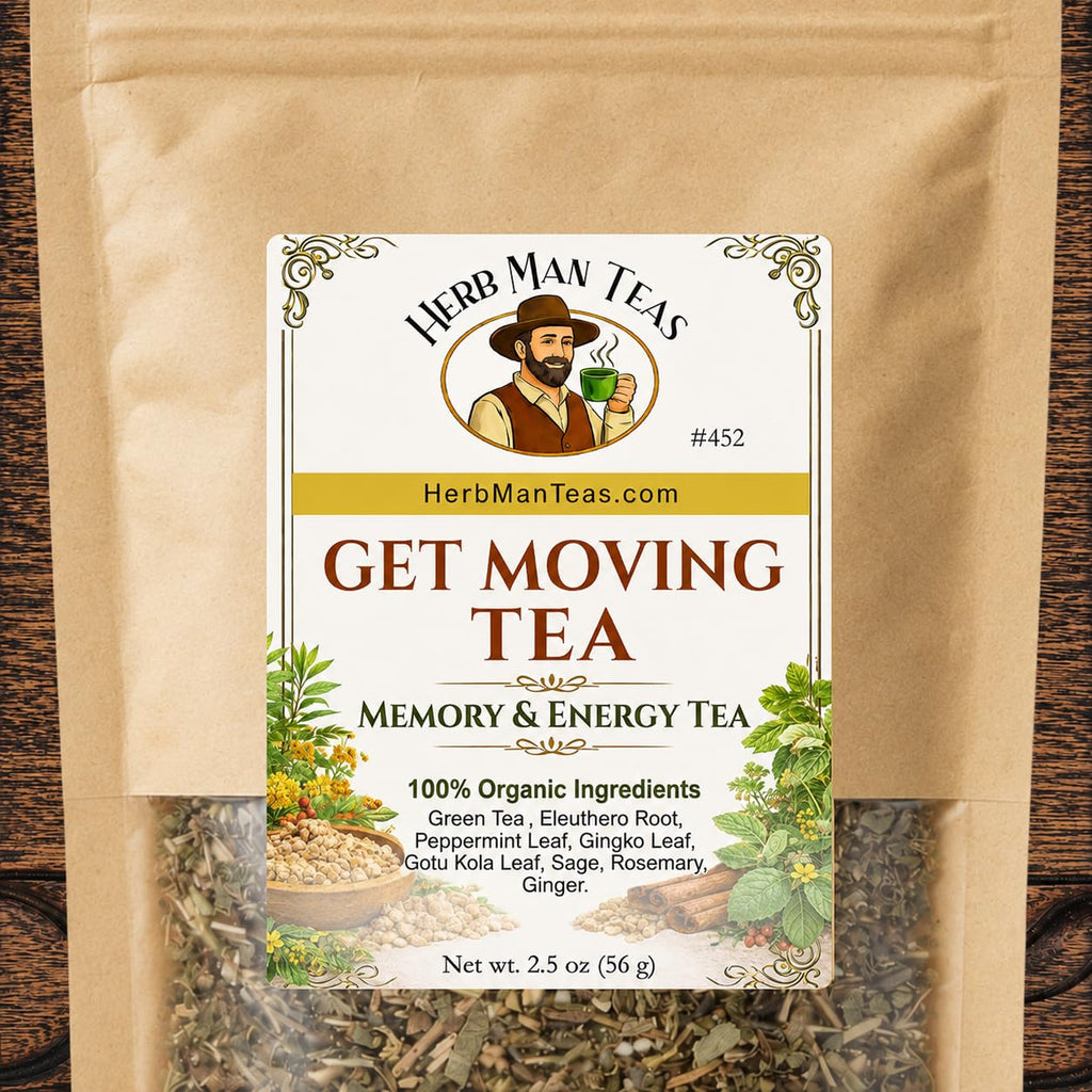 Memory boosting herbal tea blend