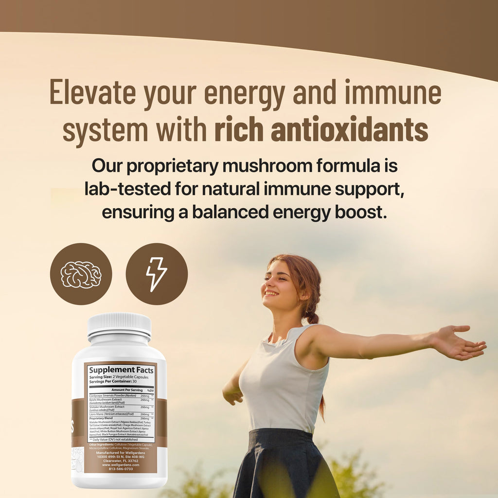 memory boosting mushroom supplement