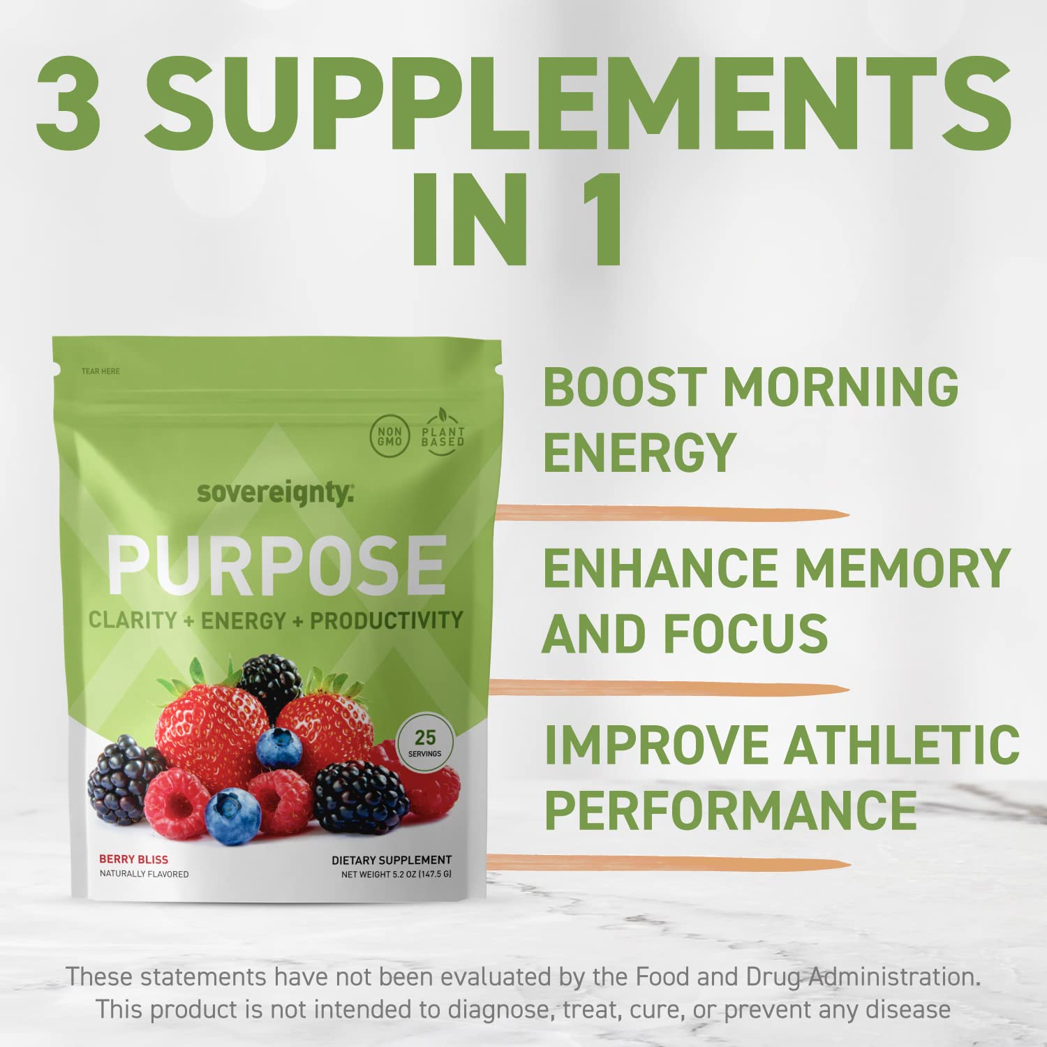 memory clarity support powder blend