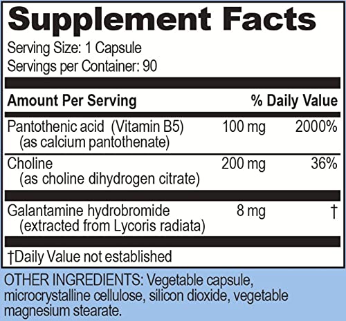 Memory enhancement blended vitamin supplement