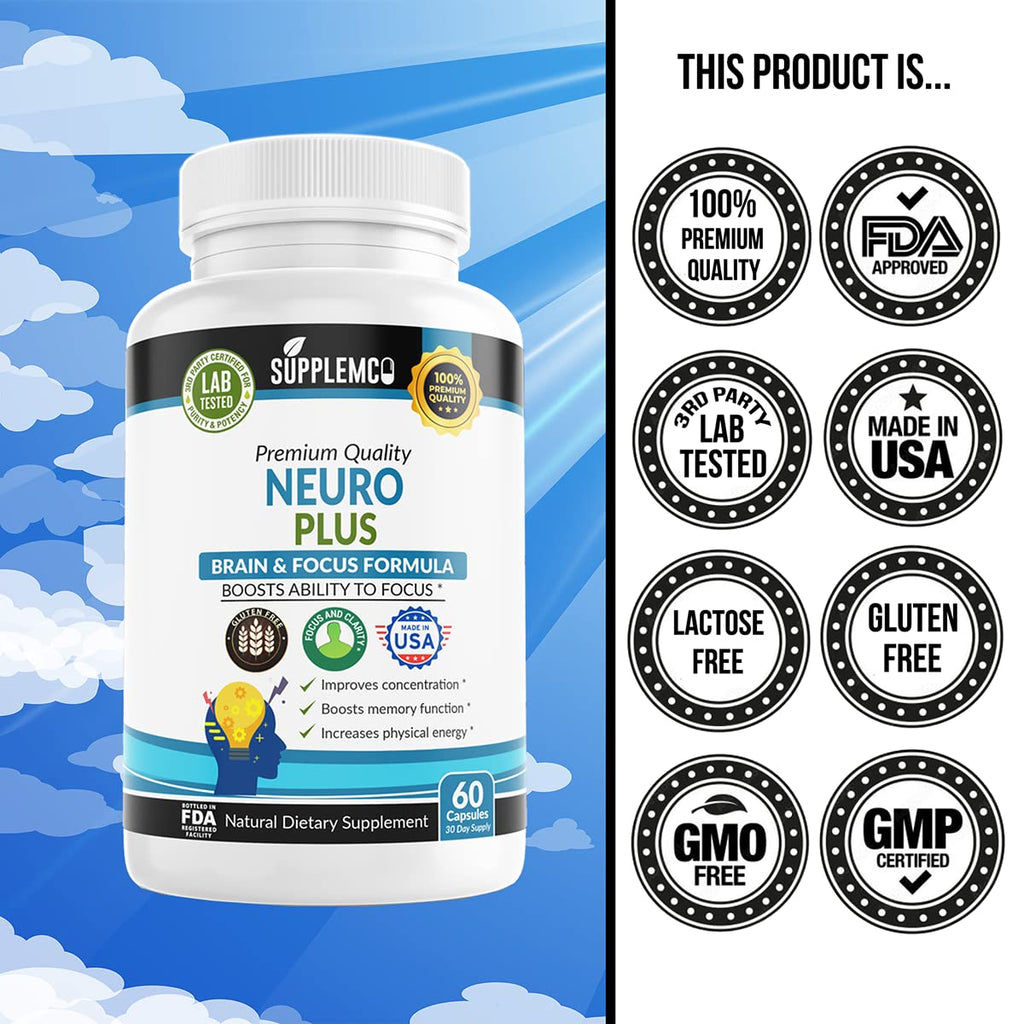 memory enhancement blended vitamin supplements