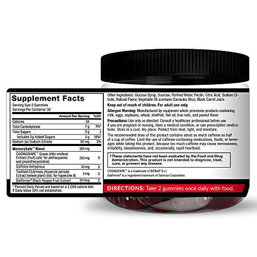 Memory enhancement gummies for students