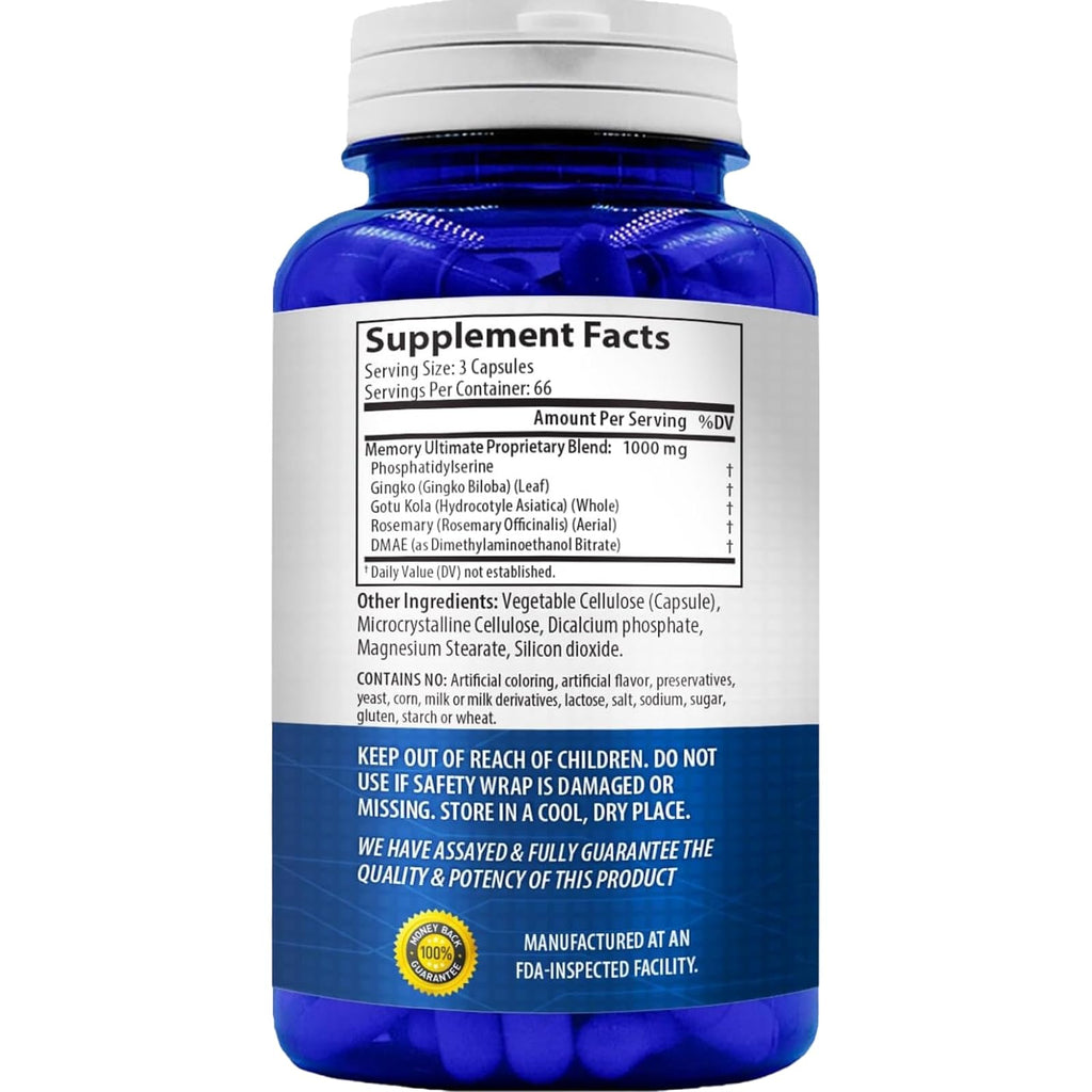 memory enhancement multivitamin for adults