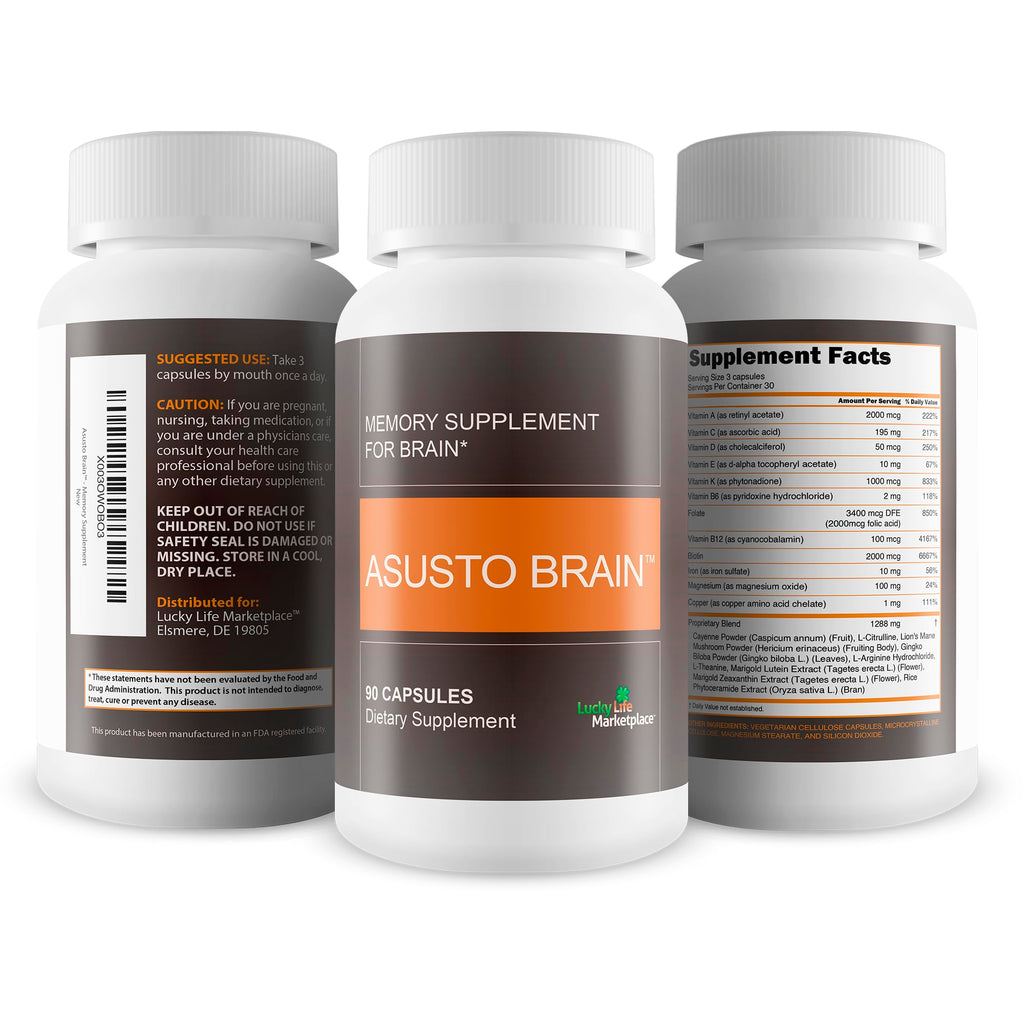 memory enhancement with Asusto blend