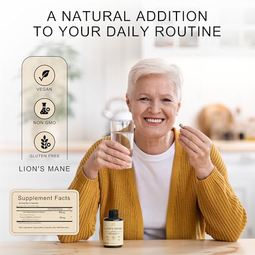 Memory enhancement with Lion's Mane mushrooms