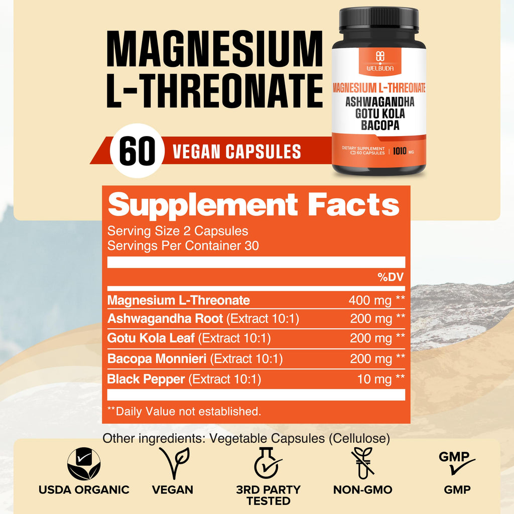 Memory enhancement with Magnesium L-Threonate