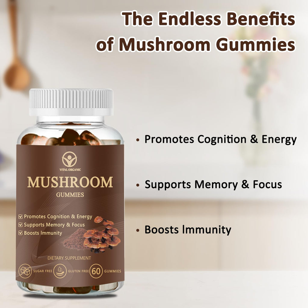 Memory enhancement with mushroom supplements