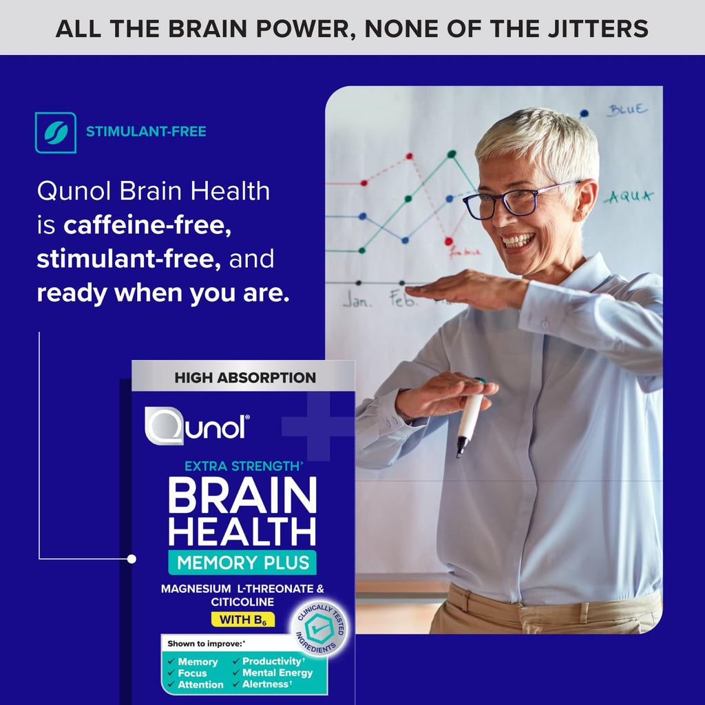 Memory enhancement with Qunol vitamins