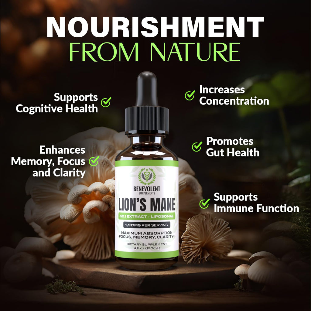 memory enhancing mushroom tincture