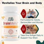 memory focus supplement softgels for clarity