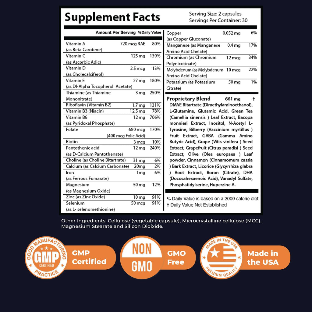 Memory Lift tablets for energy support