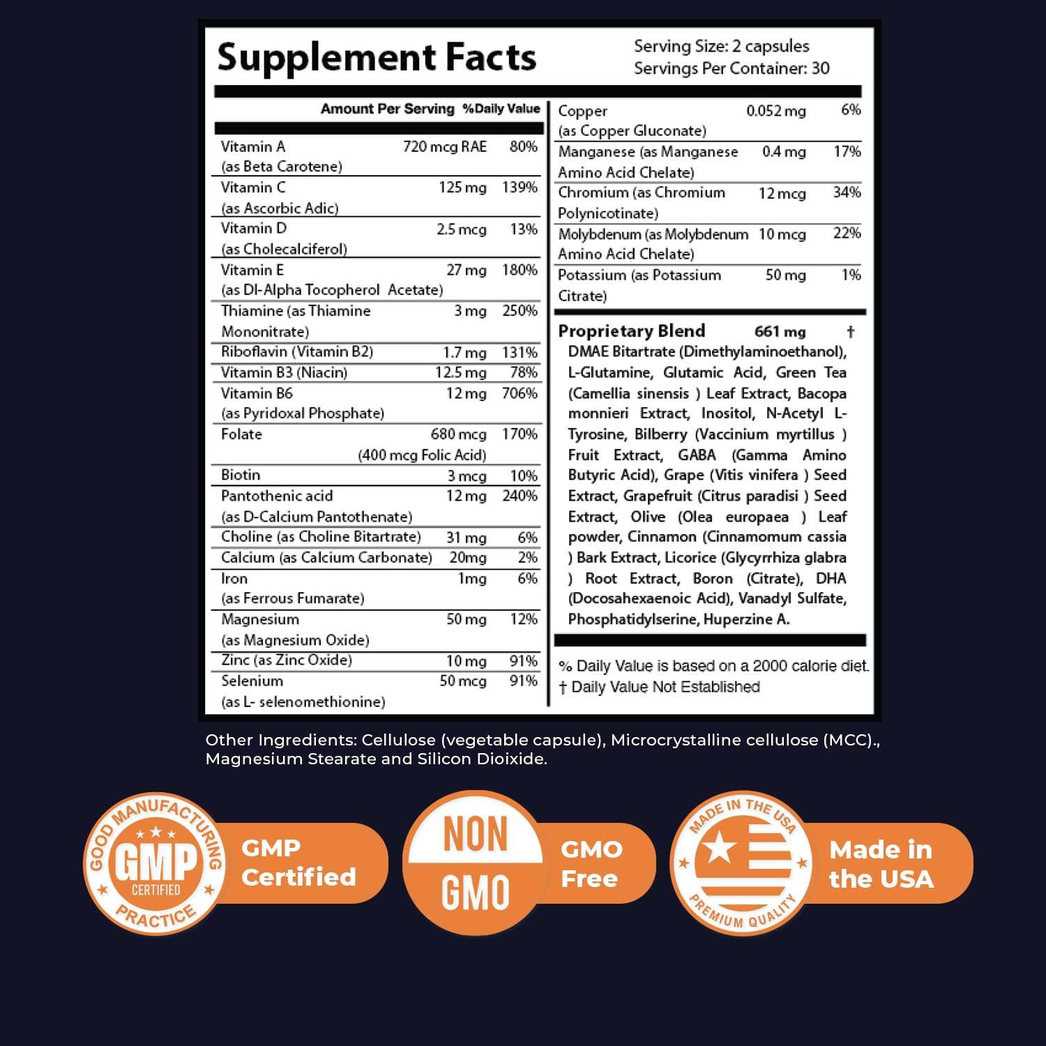 Memory Lift tablets for energy support