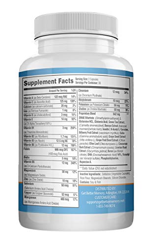 memory supplement for daily cognitive support