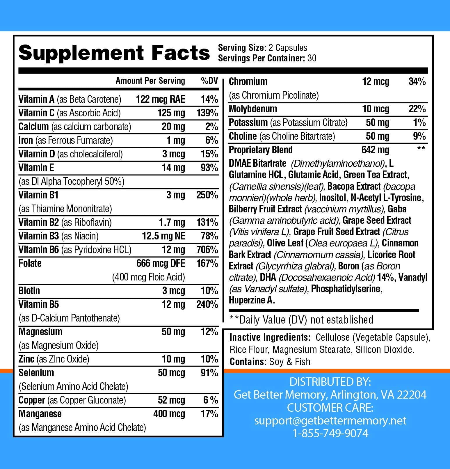 memory supplement for enhanced learning abilities