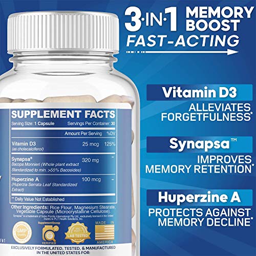 memory supplement with Bacopa Monnieri