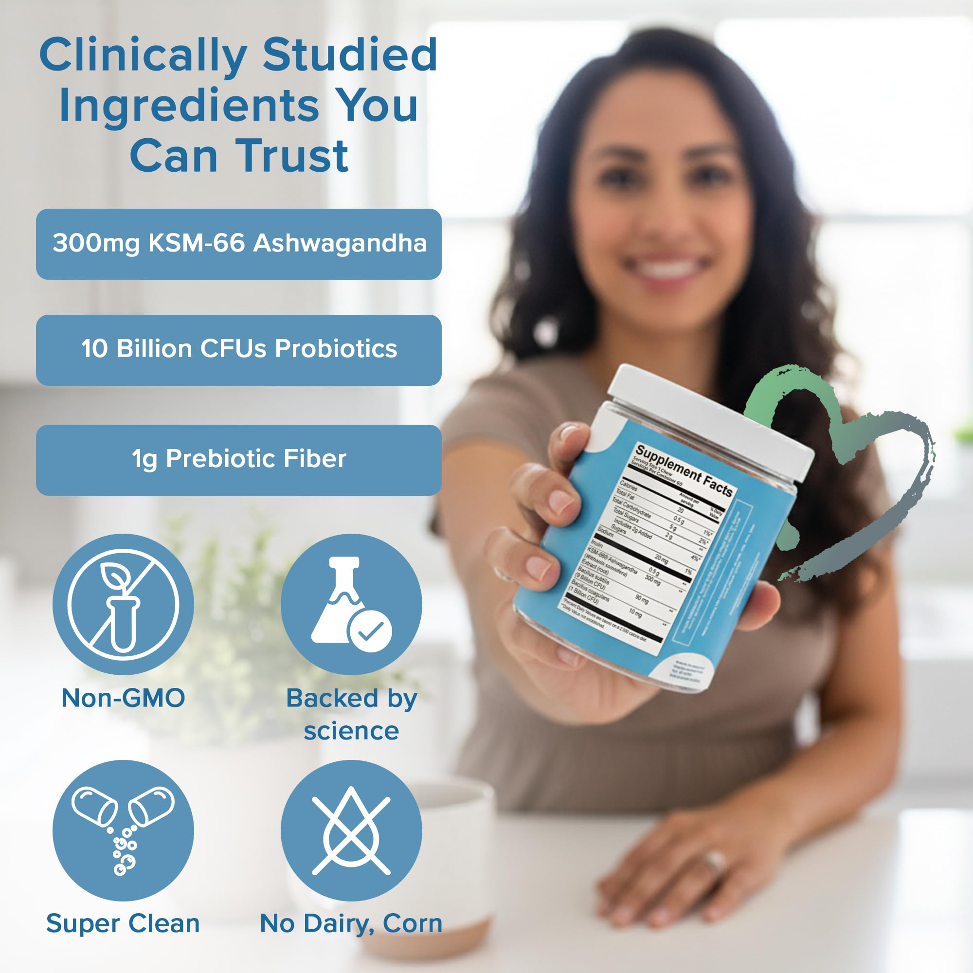 memory support blended vitamin chews