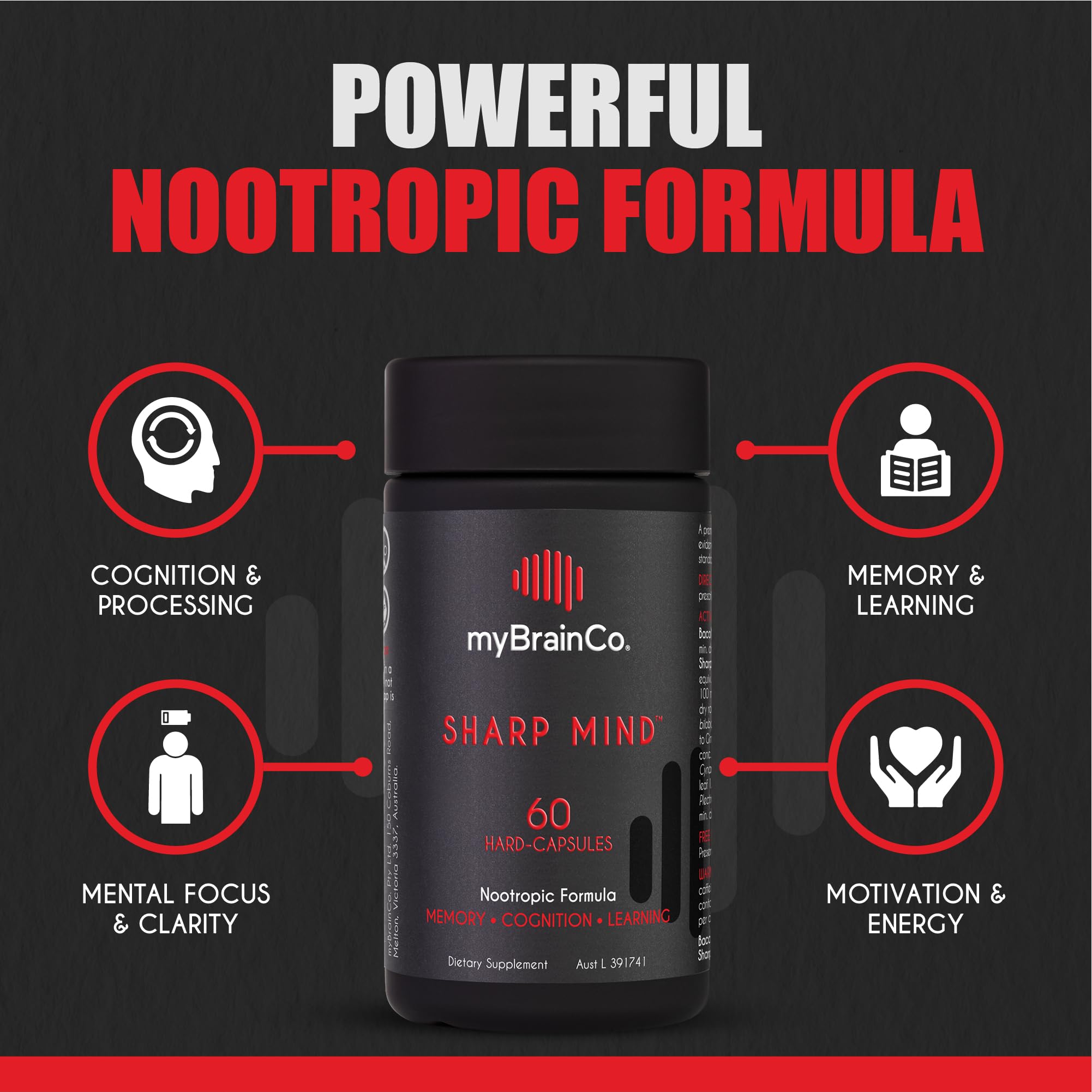 memory support blended vitamin supplement