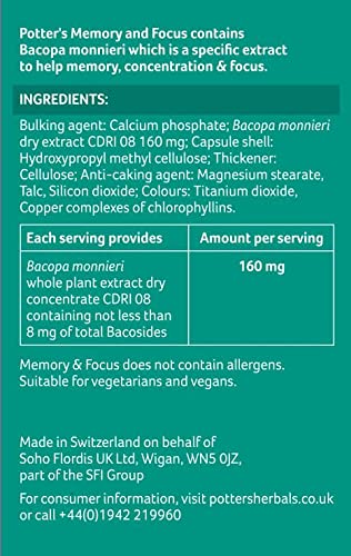 memory support capsules for daily use