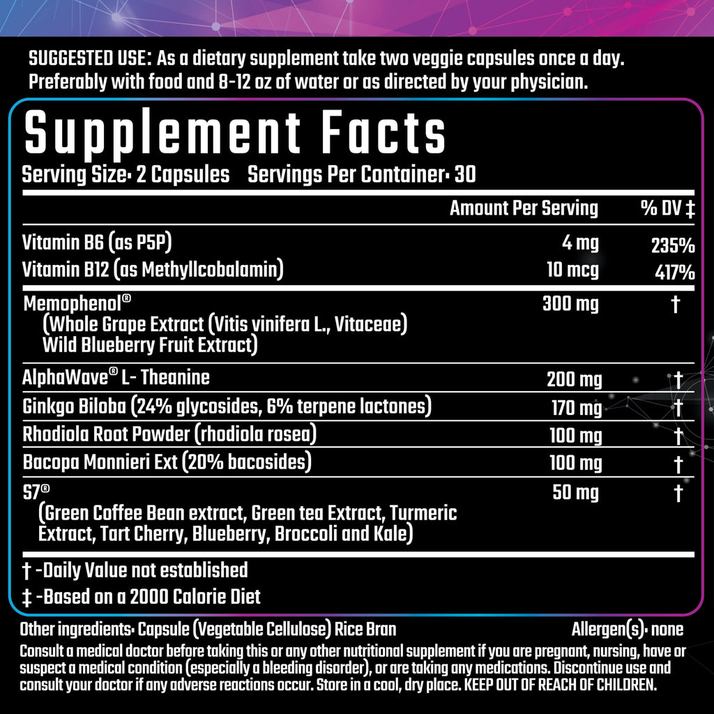 memory support ginkgo biloba tablets