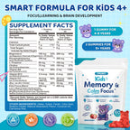 Memory support gummies for children