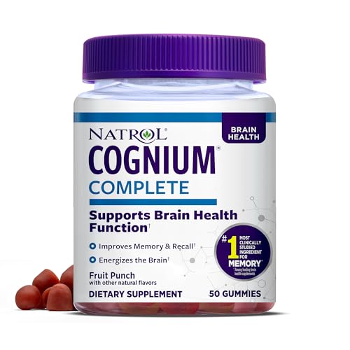 memory support gummies with fruit punch flavour
